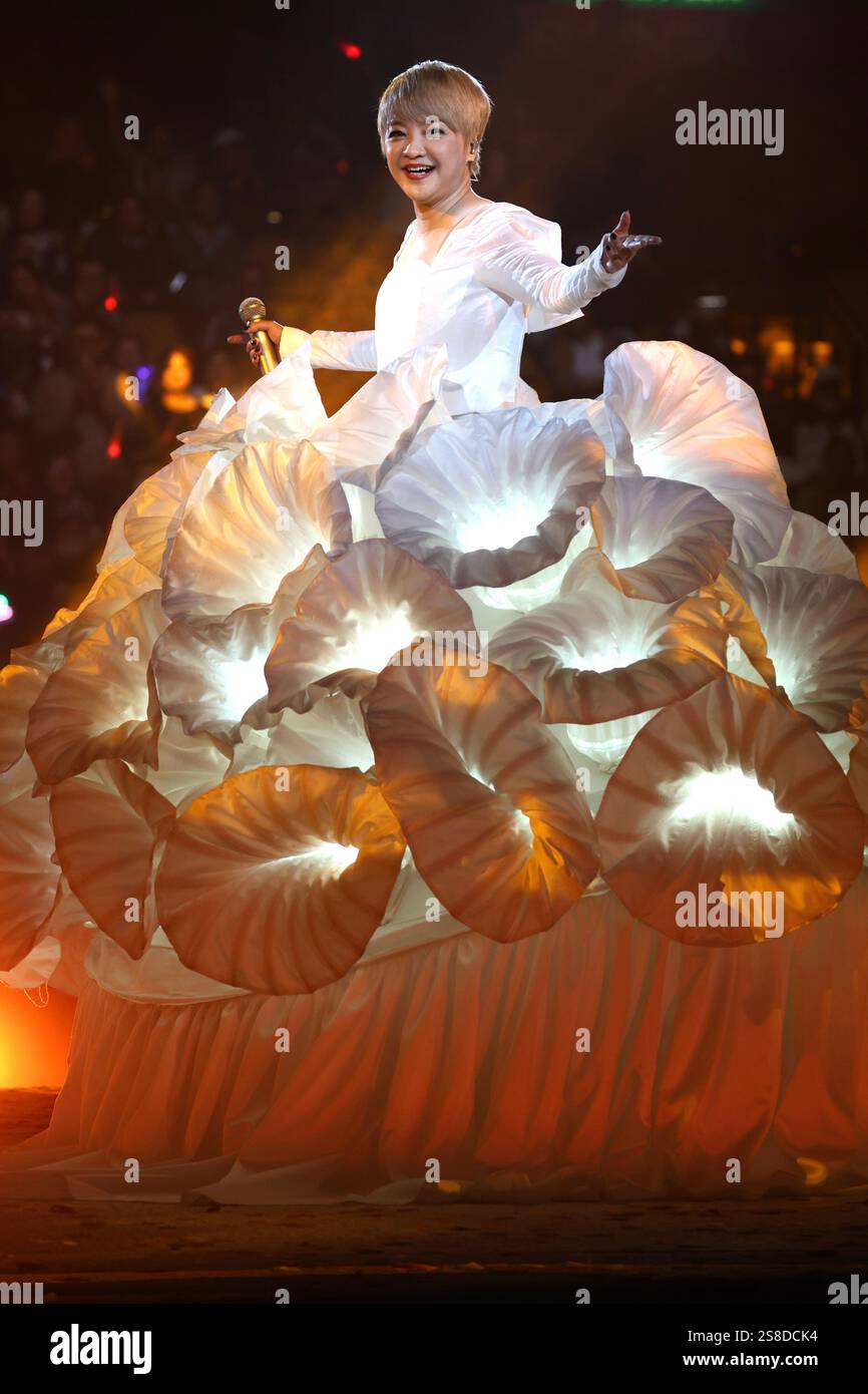 Hong Kong canto-pop singer Priscilla Chan 2025 concert, The Fabulous 40 ...