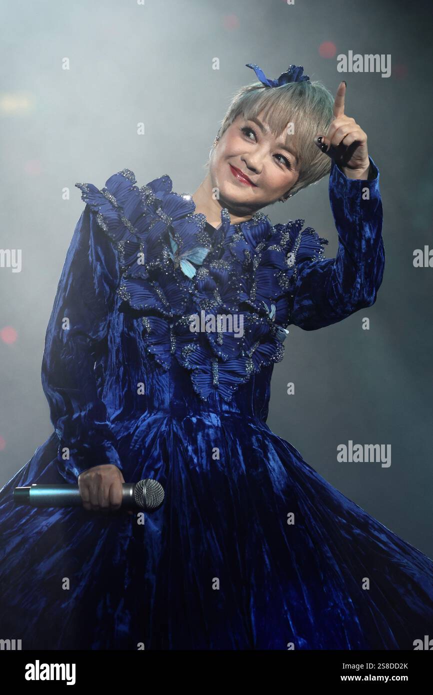 Hong Kong canto-pop singer Priscilla Chan 2025 concert, The Fabulous 40 ...