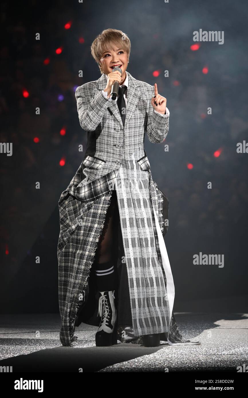 Hong Kong canto-pop singer Priscilla Chan 2025 concert, The Fabulous 40 ...