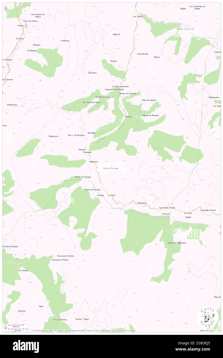 Villar de Naviego, Province of Asturias, ES, Spain, Asturias, N 43 4 ...