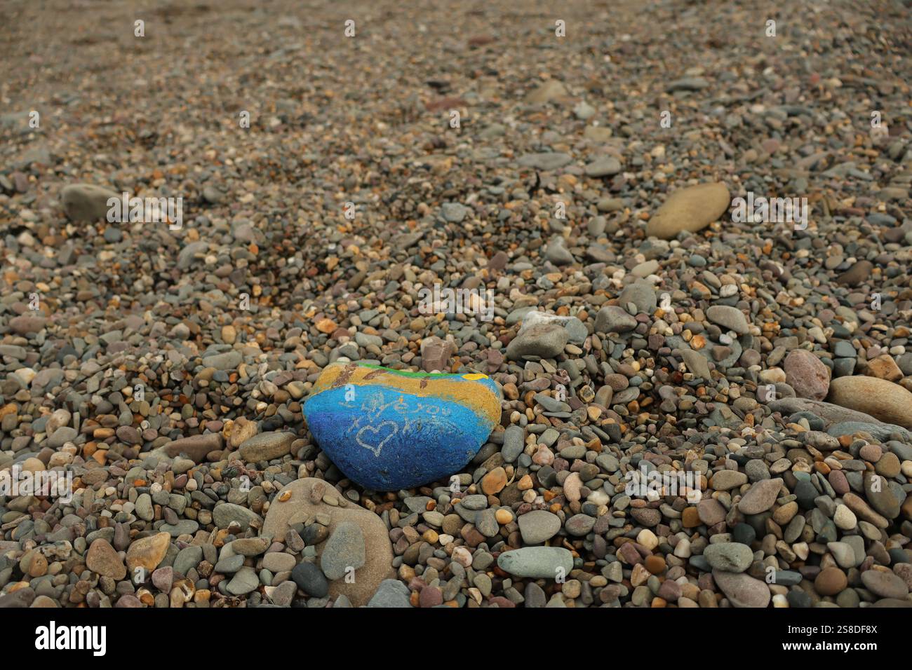 small Peebles from south Devon Stock Photo - Alamy