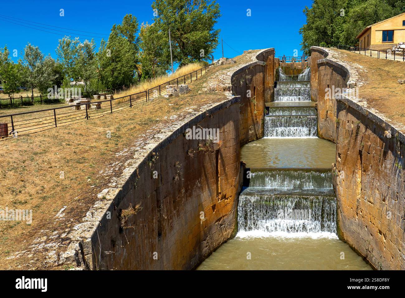 Canal Floodgate, Canal of Castile, 18-19th Century Hydraulic ...
