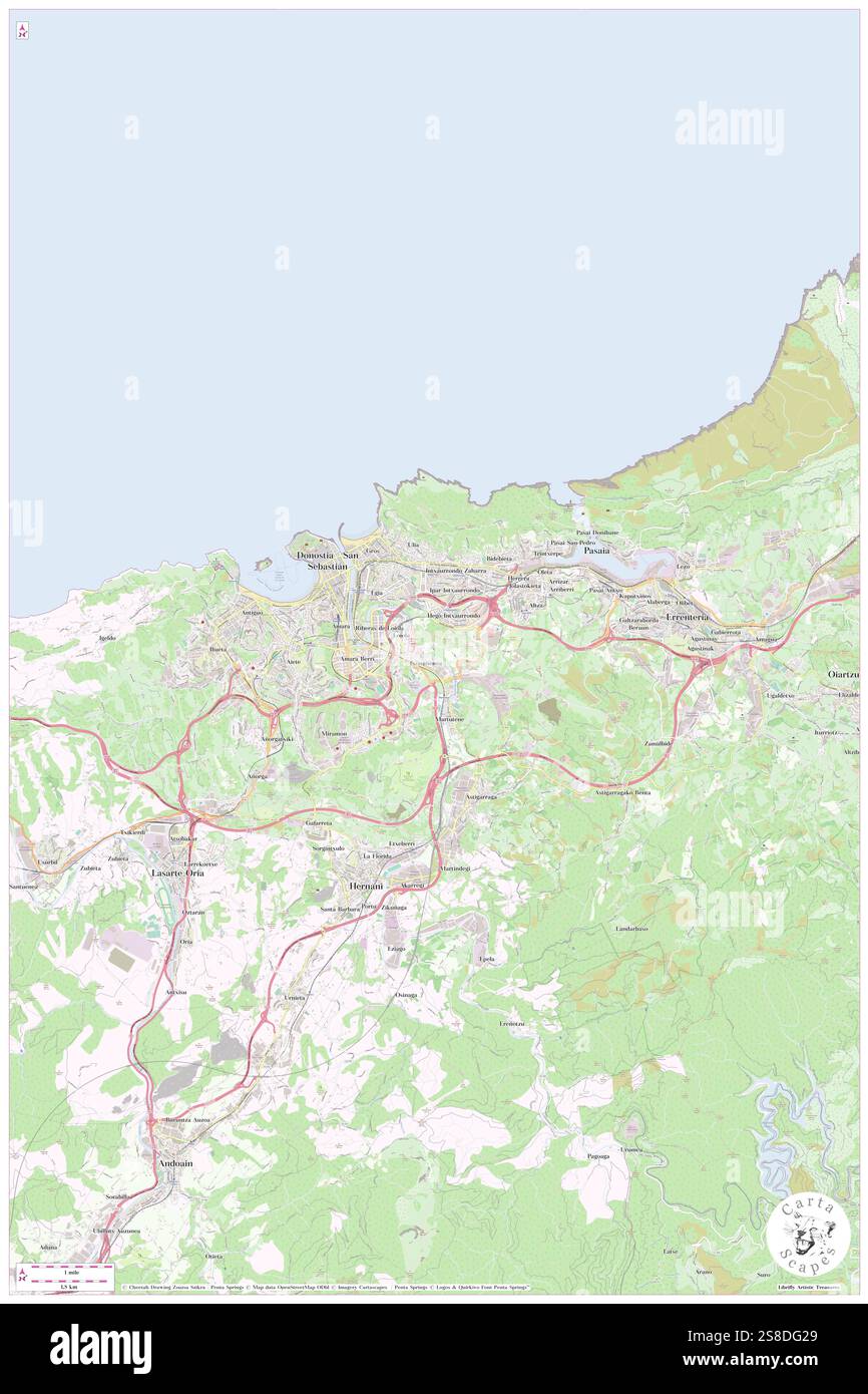 Loiola, Gipuzkoa, ES, Spain, Basque Country, N 43 18' 15'', S 1 57' 46 ...
