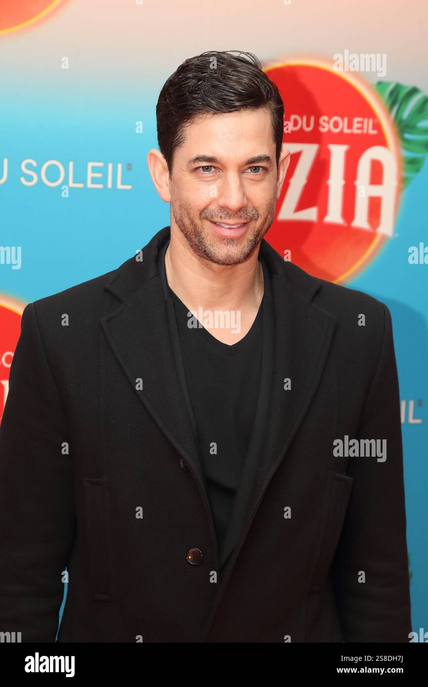 Adam Garcia arrives at the Cirque du Soleil – Lucia press night at the ...