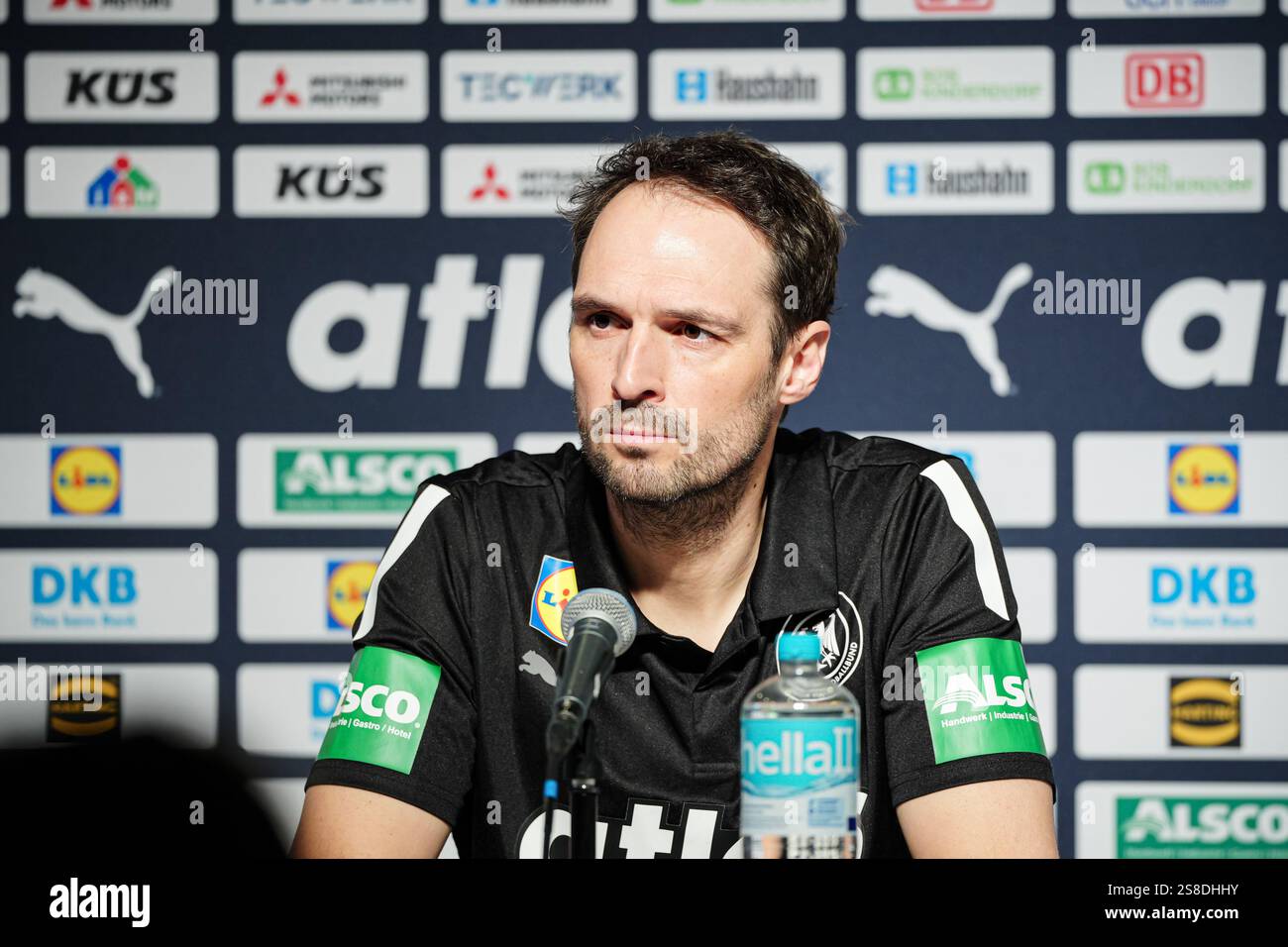 Benjamin Chatton (Deutschland, Manager) DEN, Pressekonferenz ...