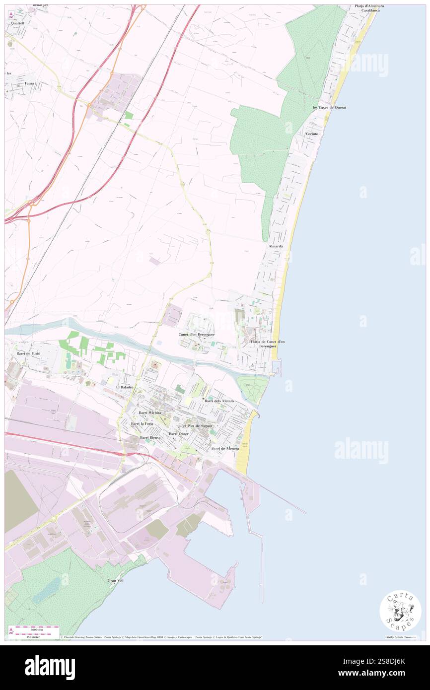 Canet d'En Berenguer, Província de València, ES, Spain, Valencia, N 39 ...