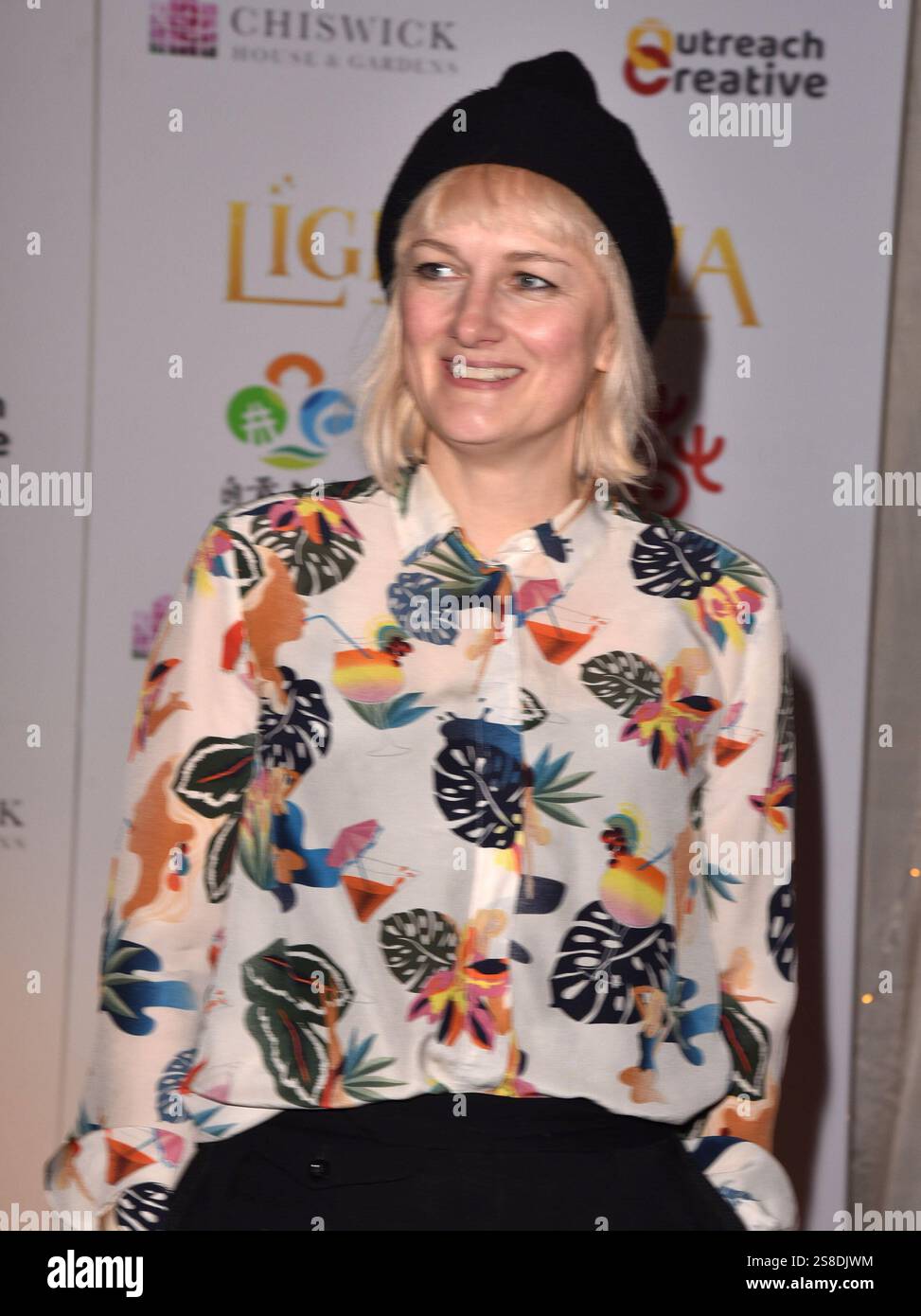 Barunka O'Shaughnessy at the Lightopia Launch Night at Chiswick House ...