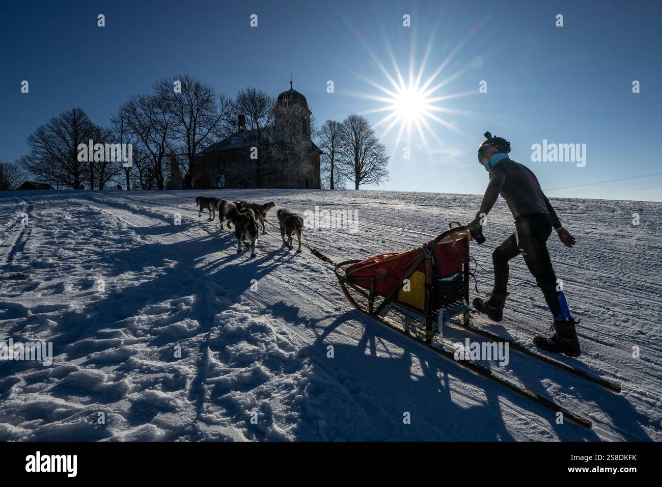 The Sedivackuv long, an international stage sled dog race, continued in ...