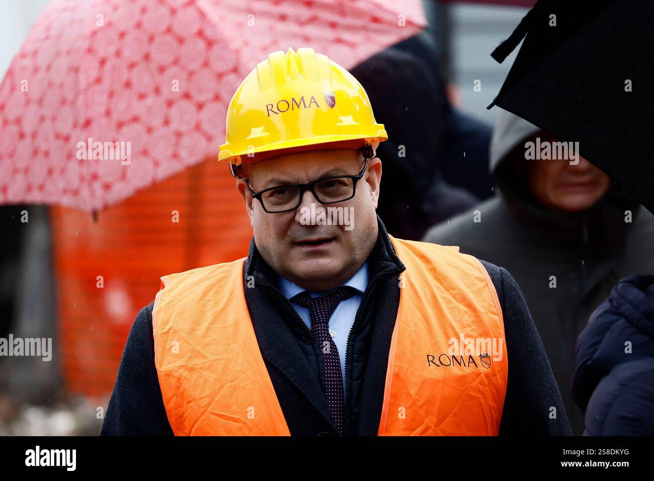 Roma, Italia. 22nd Jan, 2025. Il Sindaco di Roma Roberto Gualtieri ...