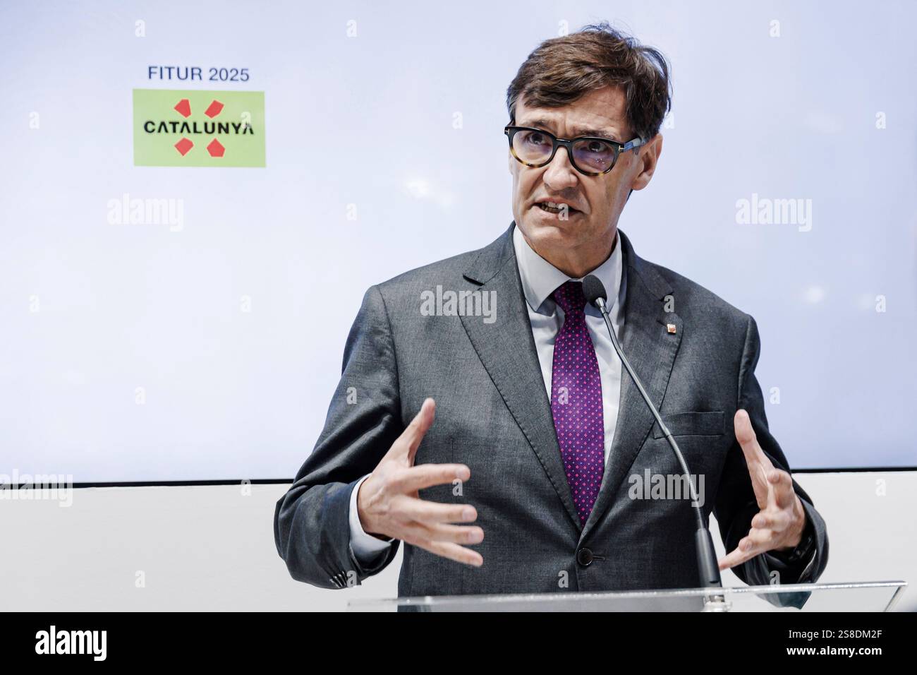 The President of the Generalitat, Salvador Illa, inaugurates Catalonia ...