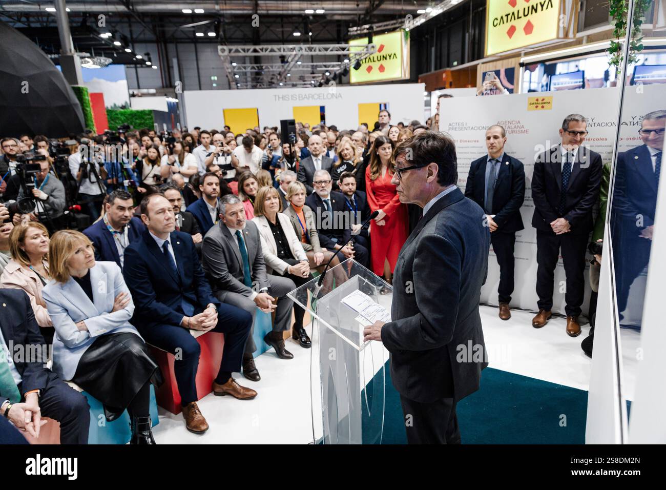 The President of the Generalitat, Salvador Illa, inaugurates Catalonia ...