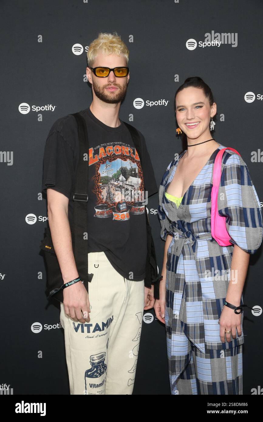 Sophie Hawley-Weld and Tucker Halpern of Sofi Tukker at the Spotify ...