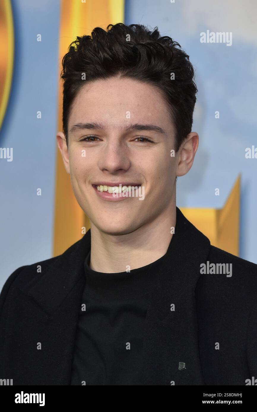 Harry Collett attends the 'Dolittle' - Special Screening at Cineworld ...