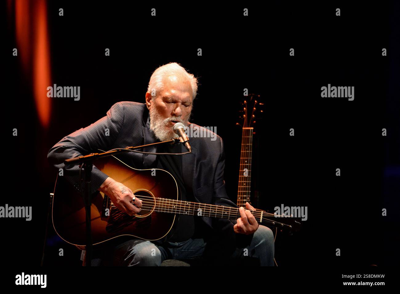 Fort Lauderdale, USA. 21st Jan, 2025. Jorma Kaukonen performs with Hot ...
