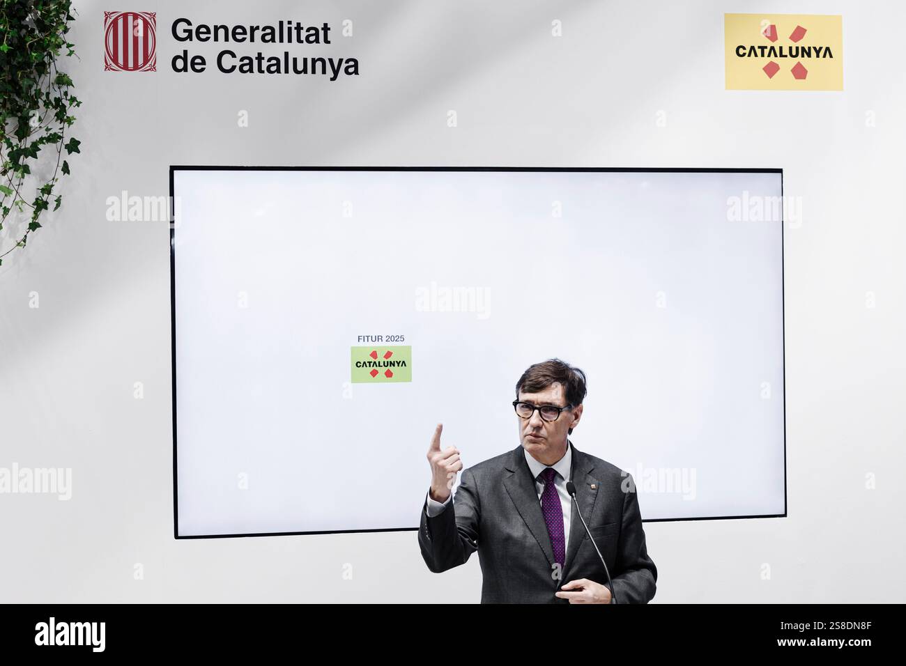 The President of the Generalitat, Salvador Illa, inaugurates Catalonia ...