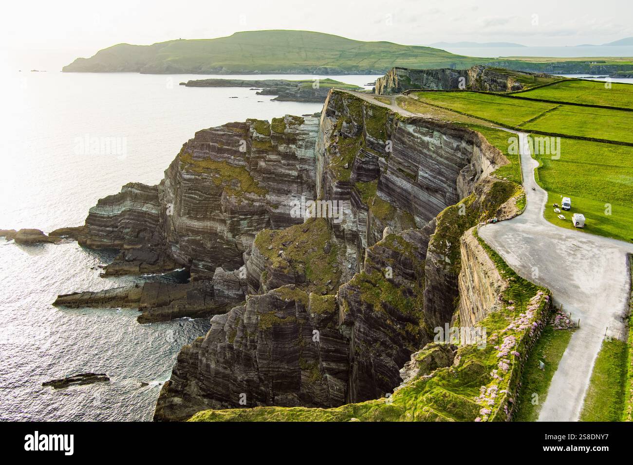Amazing wave lashed Kerry Cliffs, widely accepted as the most ...