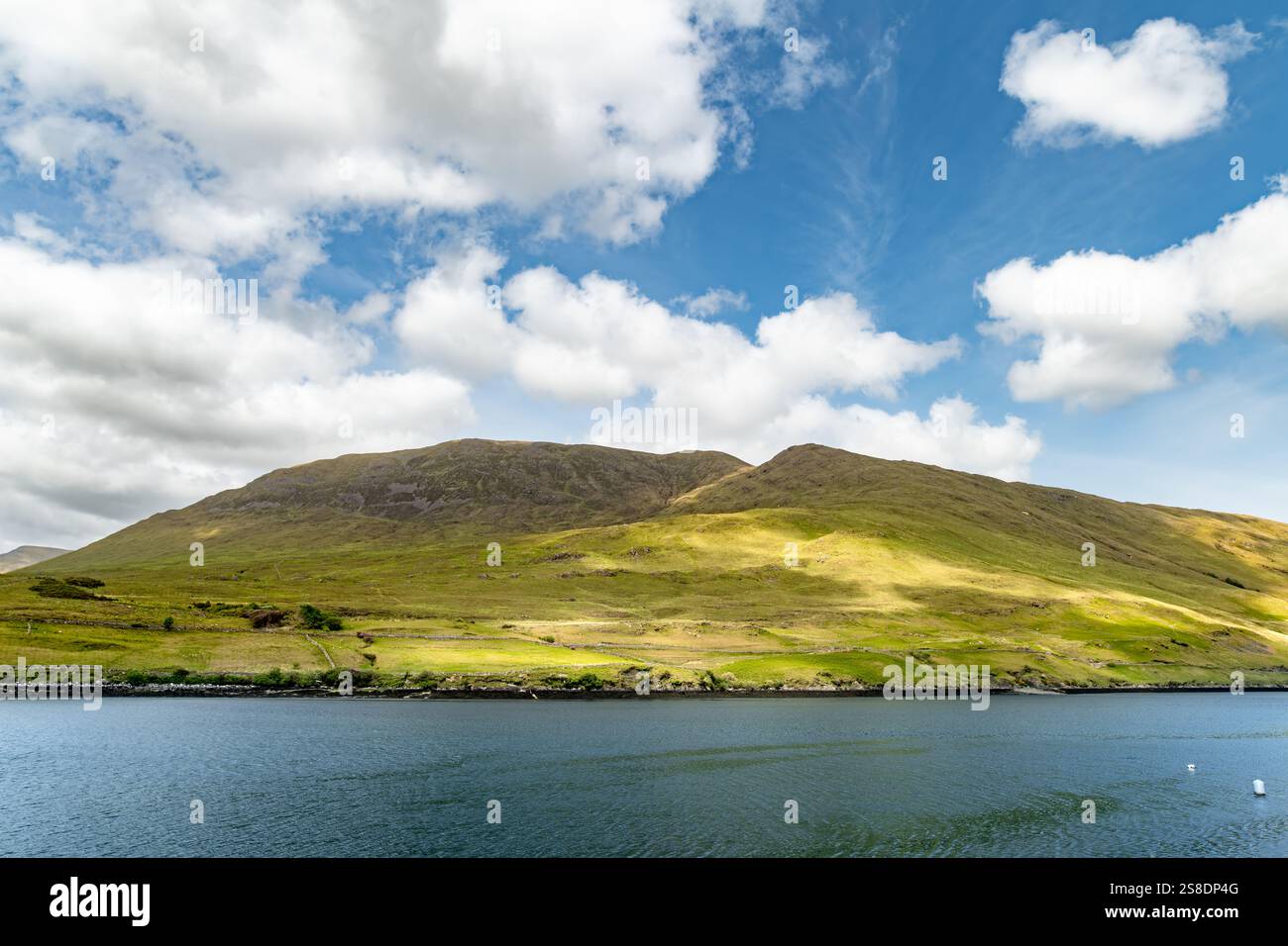 Killary Harbour or Killary fjord, a stunning fjord in the west of ...