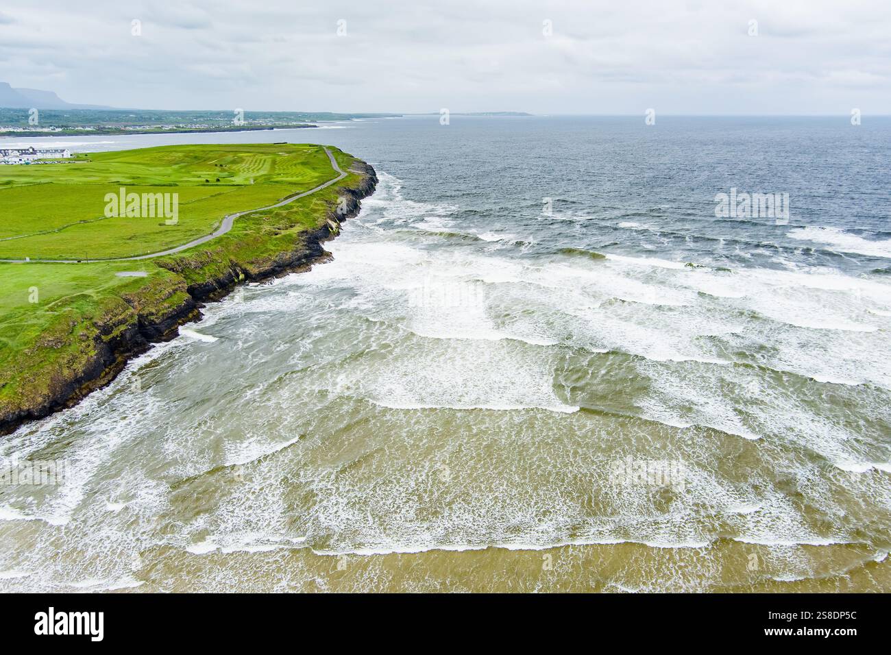 Spectacular Tullan Strand, one of Donegal's renowned surf beaches ...