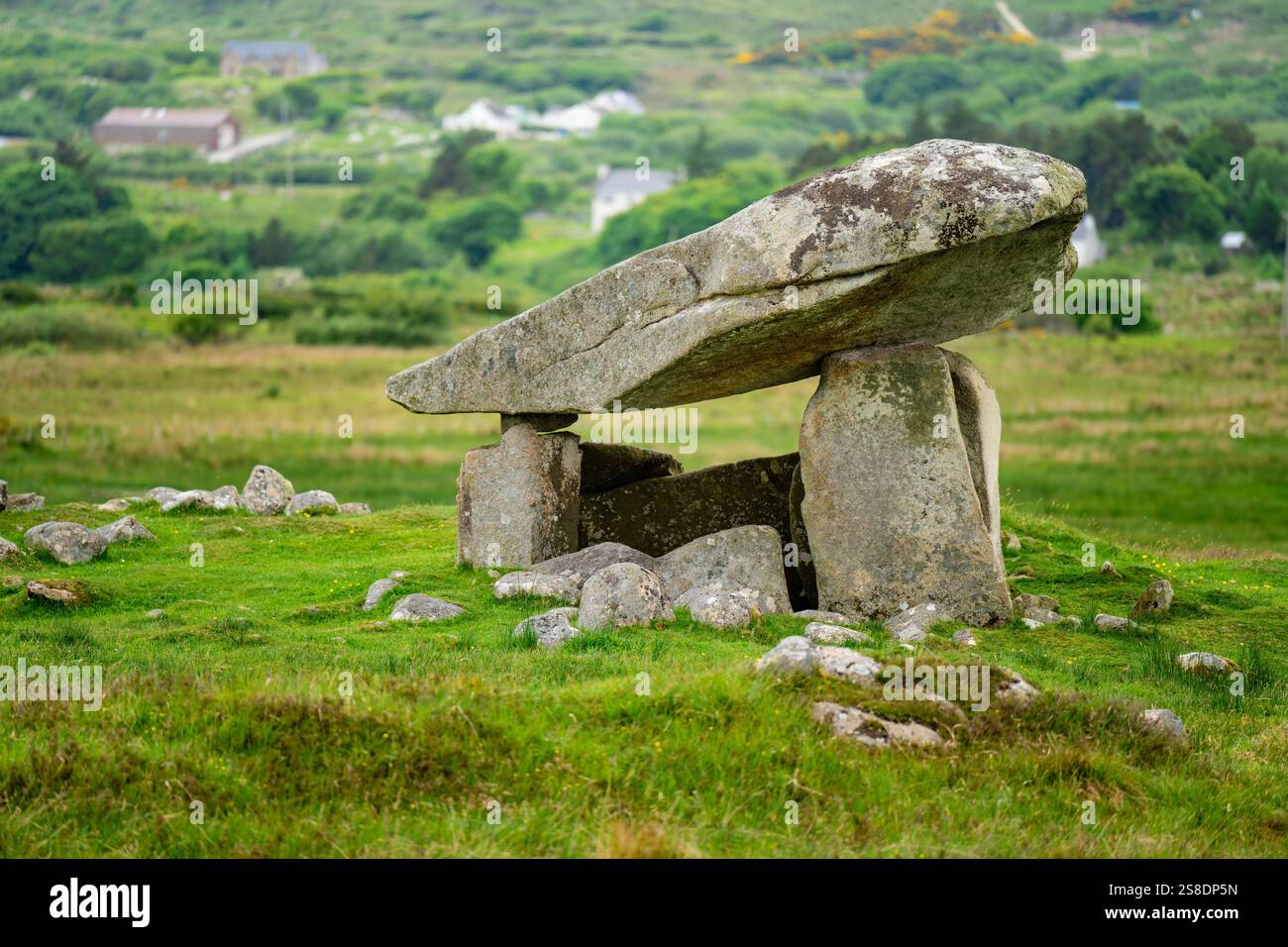 Kilclooney Dolmen, one of Ireland's most elegant portal-tombs or ...
