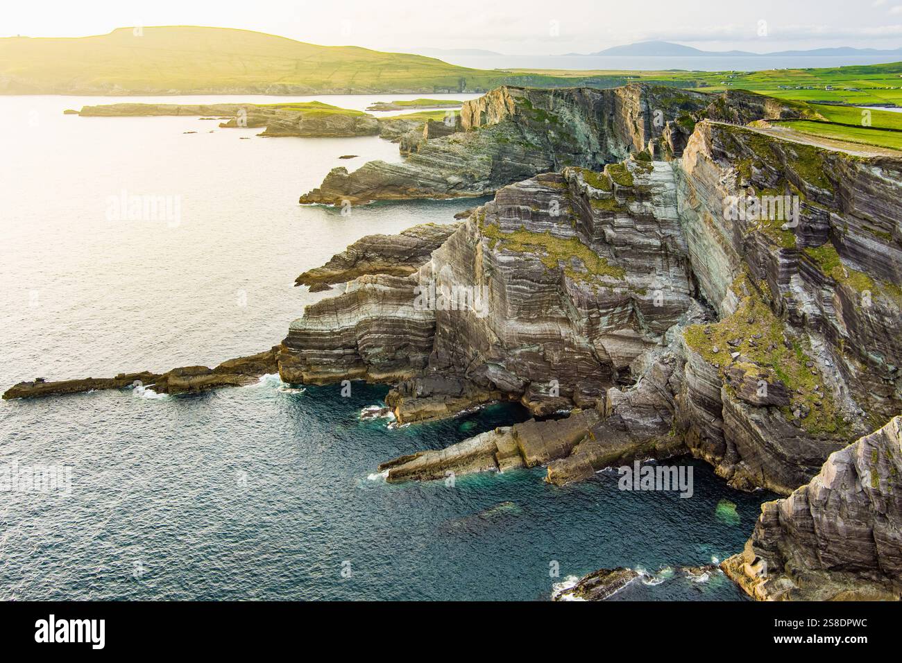 Amazing wave lashed Kerry Cliffs, widely accepted as the most ...