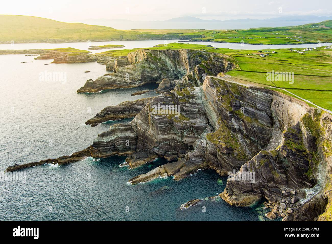 Amazing wave lashed Kerry Cliffs, widely accepted as the most ...