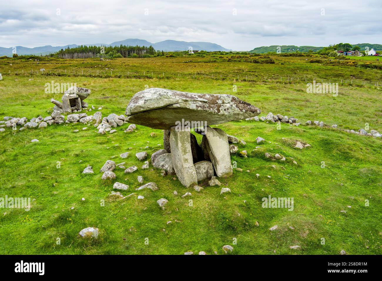 Kilclooney Dolmen, one of Ireland's most elegant portal-tombs or ...