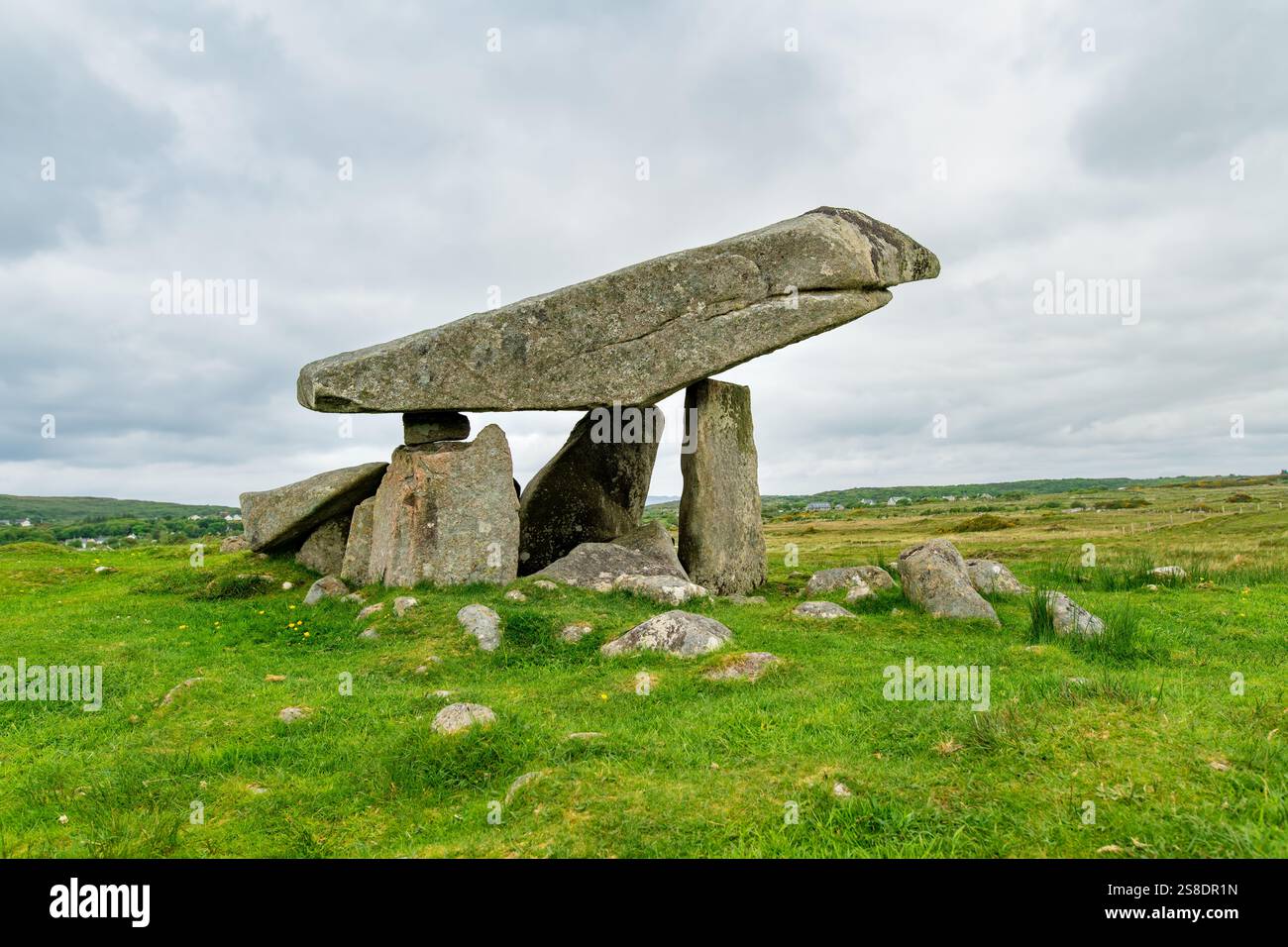 Kilclooney Dolmen, one of Ireland's most elegant portal-tombs or ...