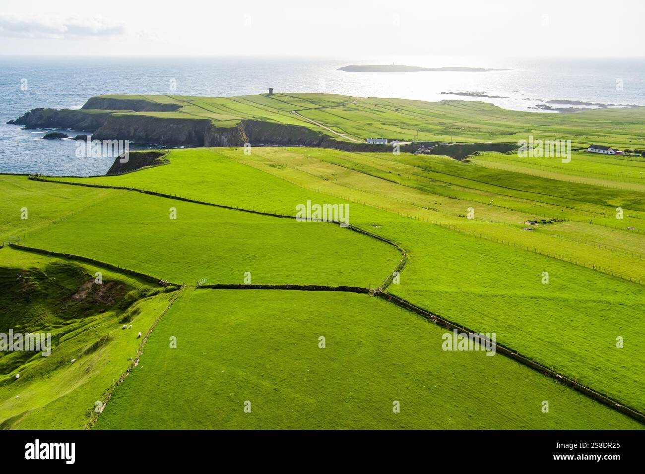 Silver Strand, a sandy beach in a sheltered, horseshoe-shaped bay ...