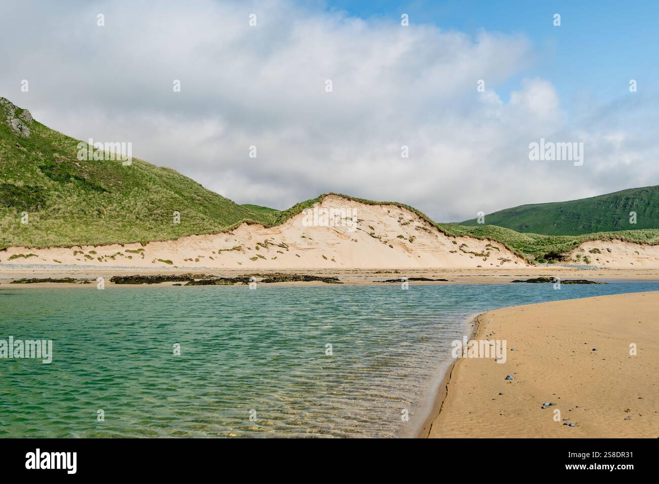 Five Finger Strand, one of the most famous beaches in Inishowen known ...