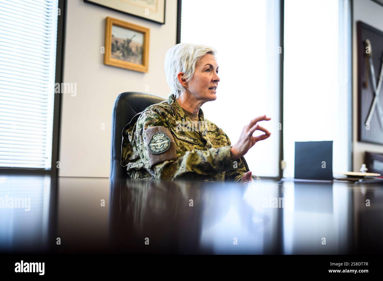 Ottawa, Can. 21st Jan, 2025. Gen. Jennie Carignan, Chief of the Defence ...