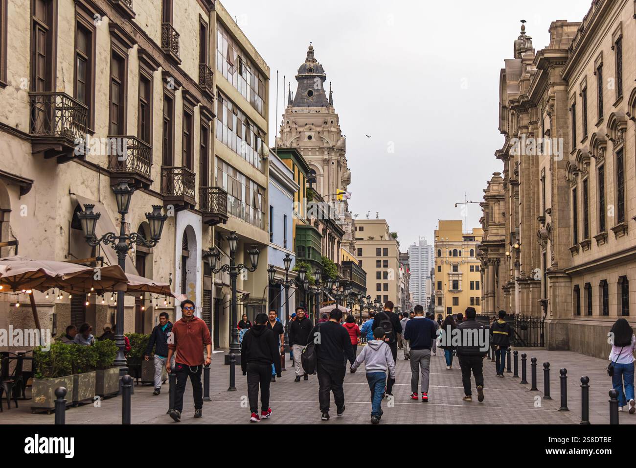 Jr. Carabaya, Cercado de Lima - Peru Stock Photo - Alamy