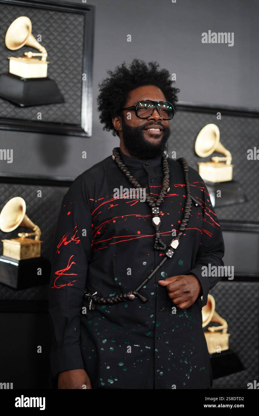 Questlove at the 62nd Annual Grammy Awards, Arrivals, Los Angeles, USA ...
