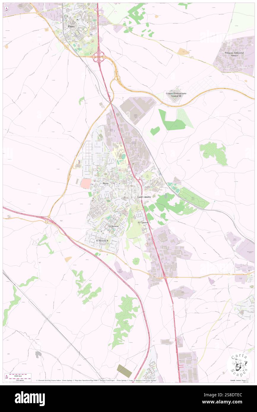 RESTON VALDEMORO, Provincia de Madrid, ES, Spain, Madrid, N 40 11' 24 ...