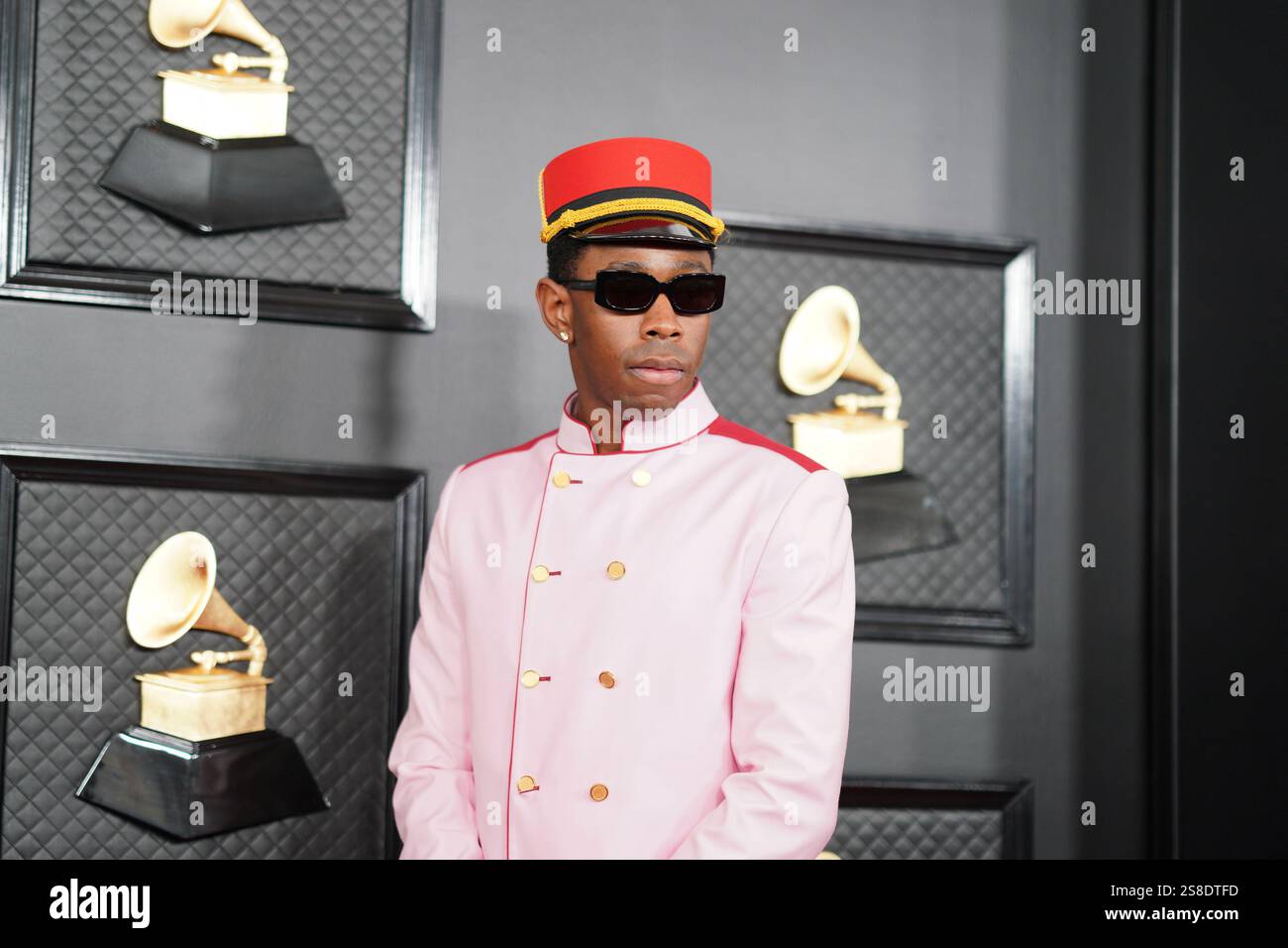 Tyler the Creator at the 62nd Annual Grammy Awards, Arrivals, Los ...
