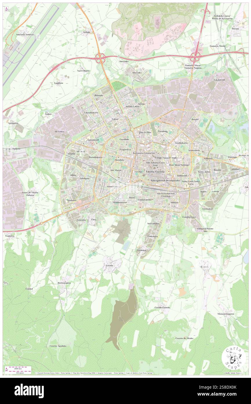 Prado Park, Araba / Álava, ES, Spain, Basque Country, N 42 50' 28'', S ...