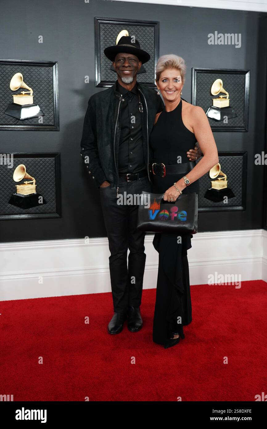 Keb Mo , Robbie Brooks Moore at the 62nd Annual Grammy Awards, Arrivals ...