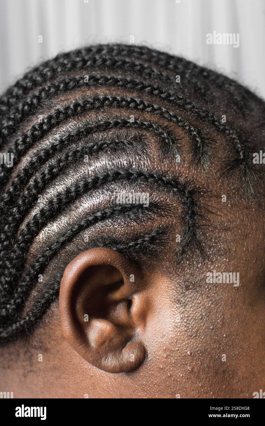 Brown skin woman with cornrows, cornrow braids on brown skin, african ...