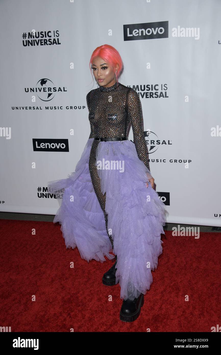 Maya B attend the Universal Music Group's 2020 Grammy after party ...