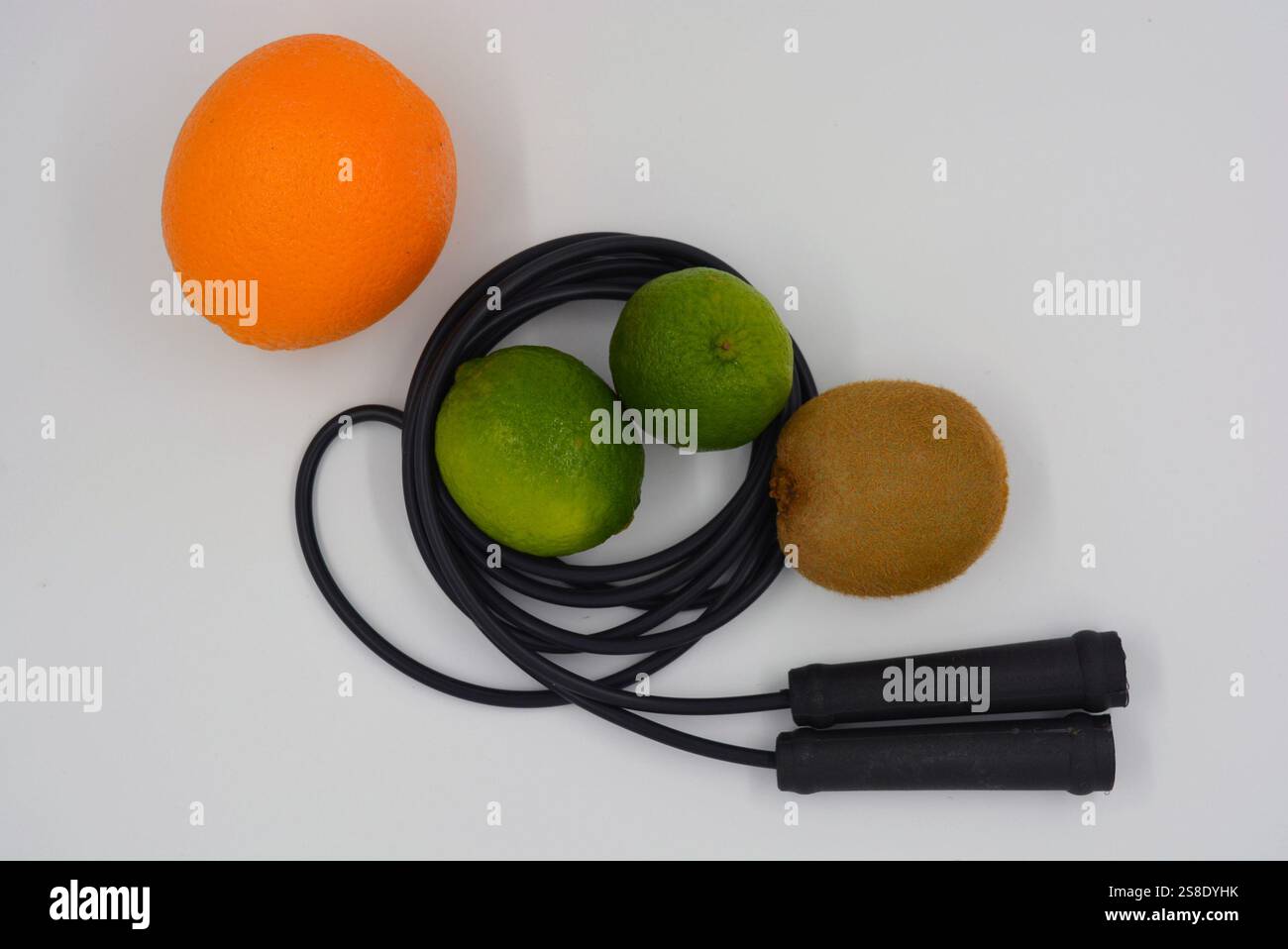 Health, sports nutrition, healthy fruits for human health. A black ...