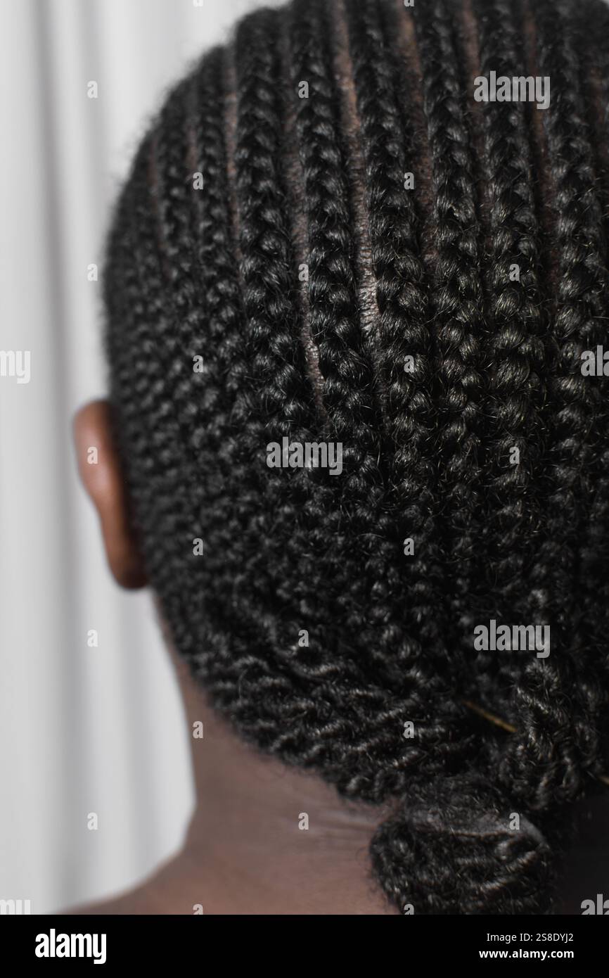 Brown skin woman with cornrows, cornrow braids on brown skin, african ...