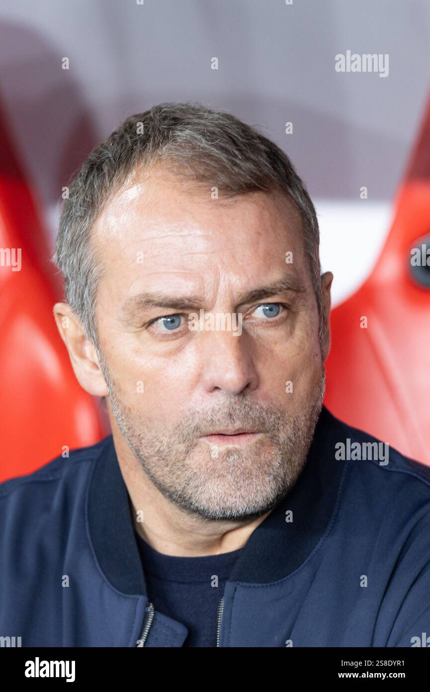 January 21, 2025. Lisbon, Portugal. Barcelona's head coach from Germany ...