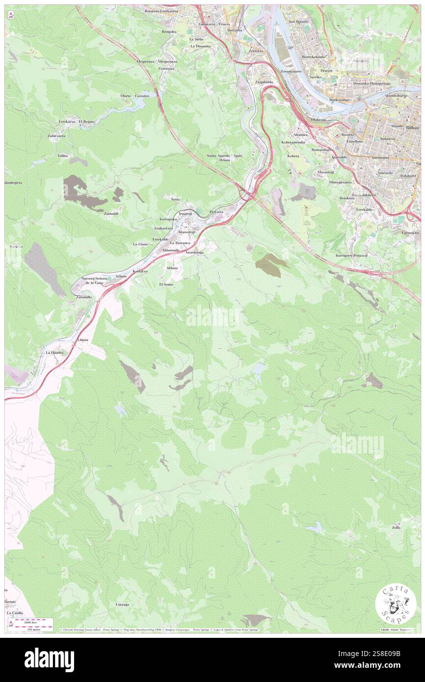 Alonsotegi, Bizkaia, ES, Spain, Basque Country, N 43 14' 41'', S 2 59 ...