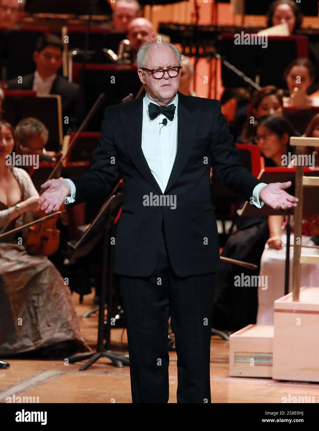Actor John Lithgow performed at the 163rd anniversary Concert and Ball ...