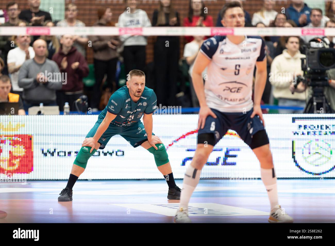 Warsaw, Poland. 21st Jan 2025. Plusliga - Polish Volleyball League ...