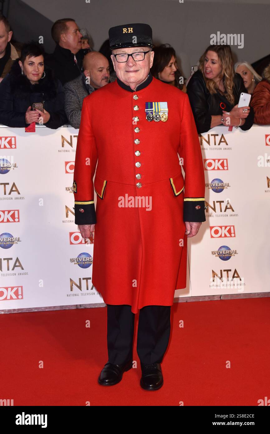 Colin Thackery attends the National Television Awards at The O2 in London, England. Tuesday 28th ...