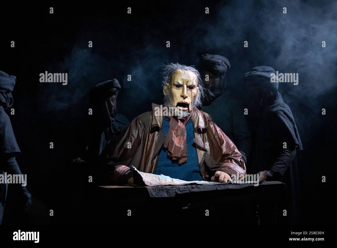 London, UK. 22 January 2025. The cast from French-Norwegian theatre ...