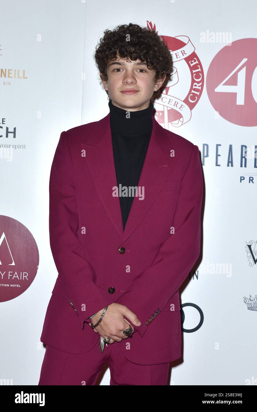 Noah Jupe attends the 40th London Critic’s Circle Film Awards at The ...