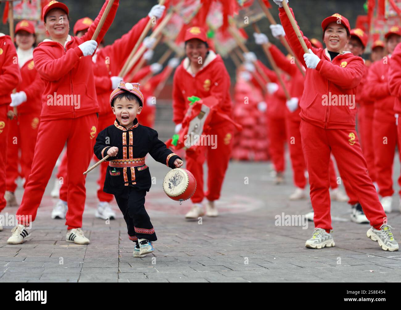 Beijing, China's Guangxi Zhuang Autonomous Region. 22nd Jan, 2025. A ...