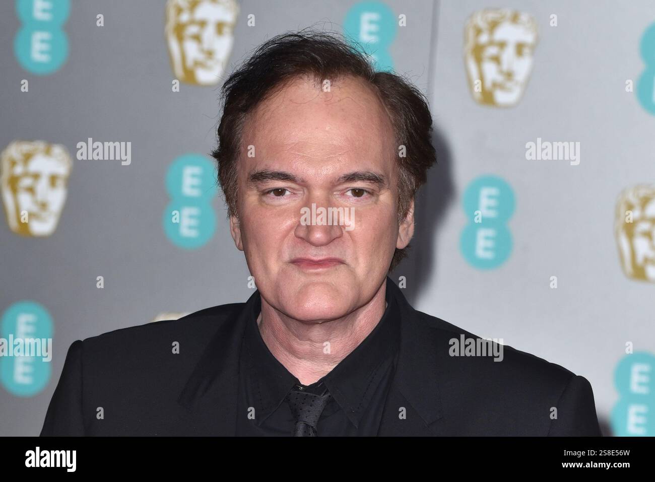 Quentin Tarantino attends the EE British Academy Film Awards in 2020 at ...