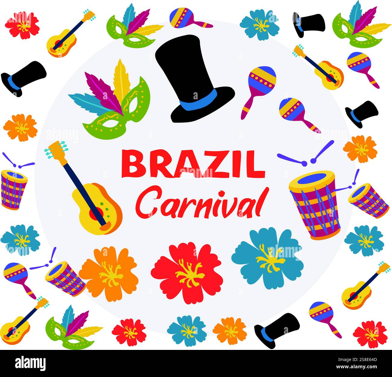 Brazil Carnival Party Carnival brazil Stock Vector Image & Art - Alamy
